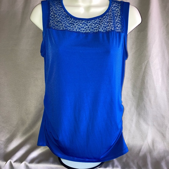 Tops | Blue Small Blouse | Poshmark
